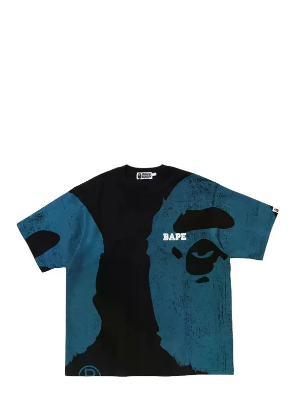 A BATHING APE Logo-print T-shirt - Black