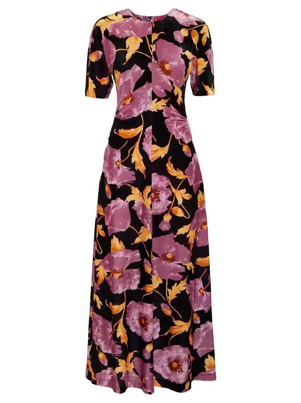 La DoubleJ Angelica Midi Dress - Black