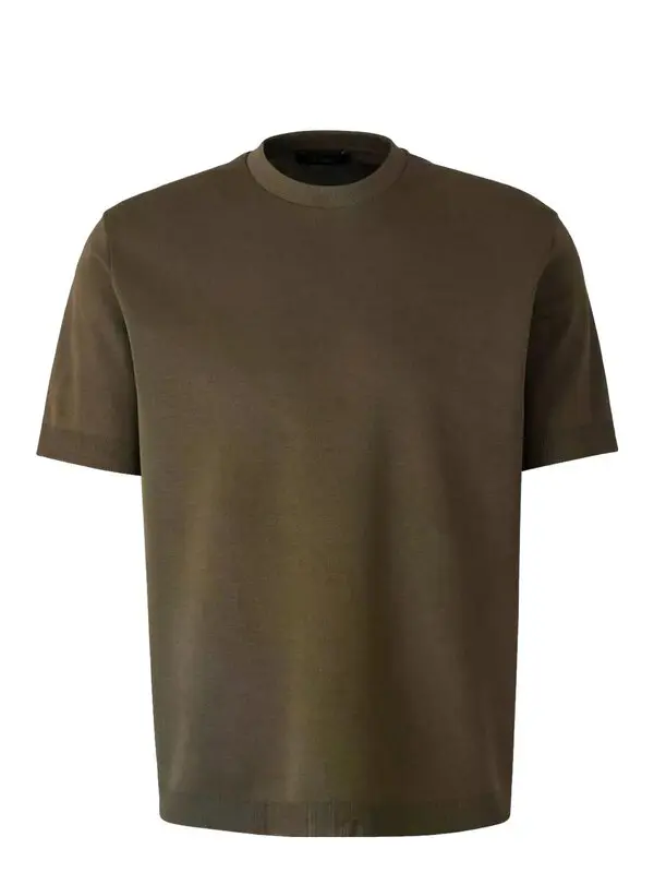 Herno Logo-plaque T-shirt - Brown