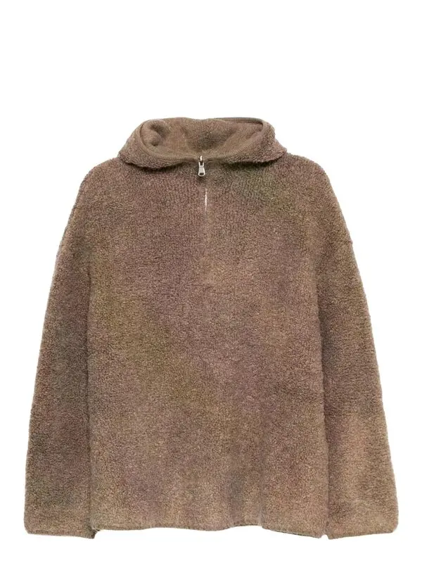 B+AB Hooded Knit Pullover - Neutrals