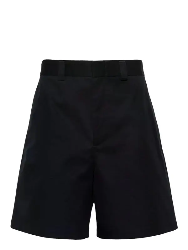 Gucci Web-stripe Tailored Shorts - Blue