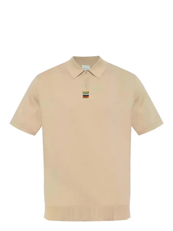 Paul Smith Signature Stripe Polo Shirt - Neutrals