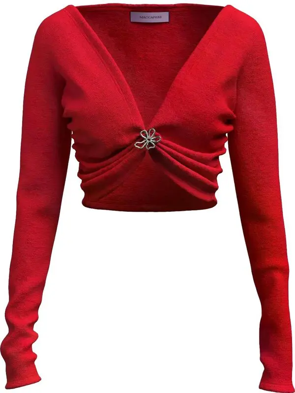 MARGHERITA MACCAPANI Angela Top - Red