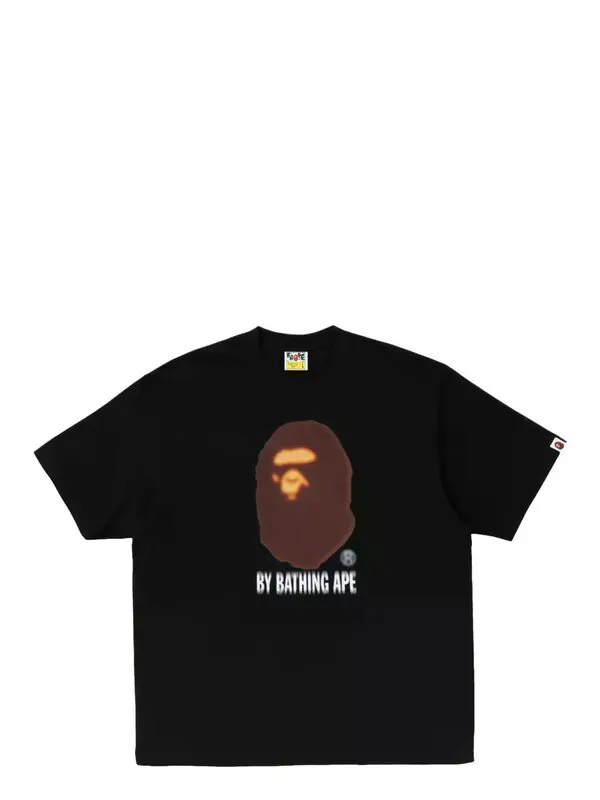 A BATHING APE Logo-print T-shirt - Black