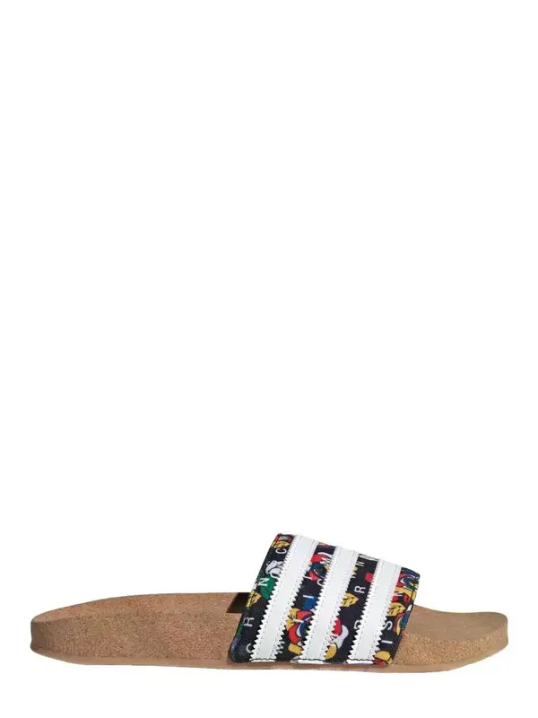 Adidas Rich Mnisi Adilette Slides - Black