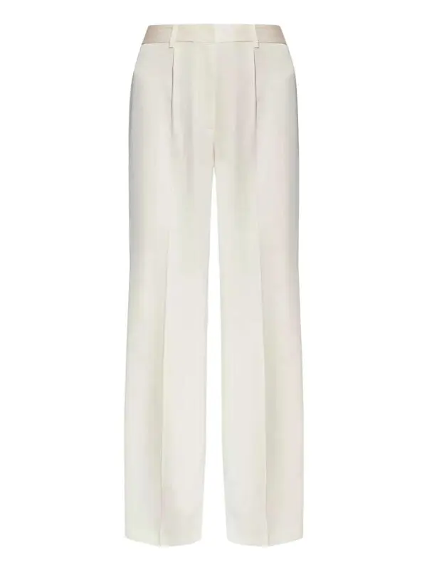 IRO PARIS Satin-finish Trousers - Neutrals