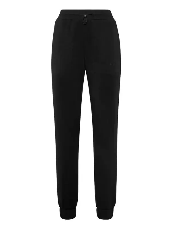 PLEIN SPORT Logo-print Track Pants - Black