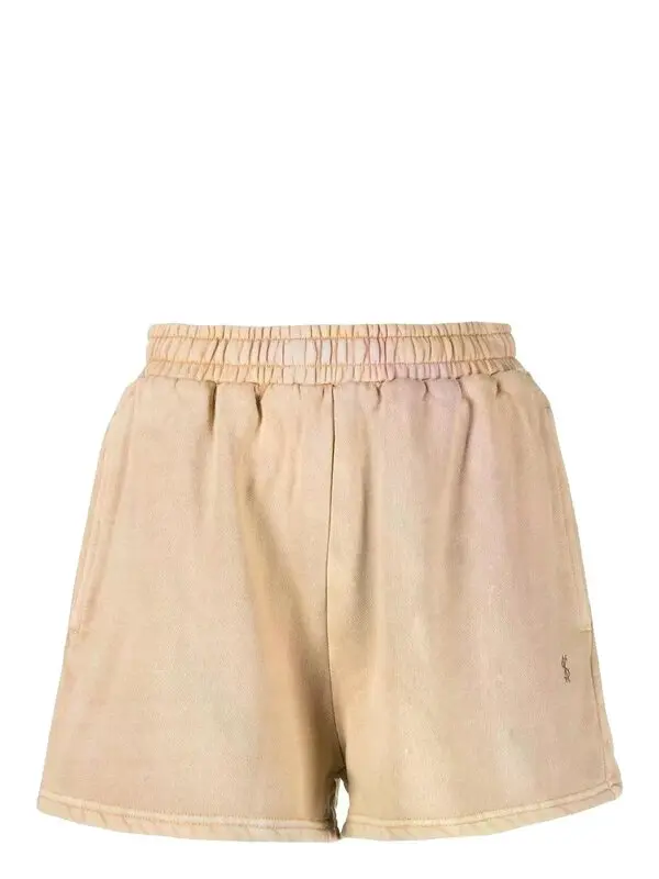 Ksubi High-waist Track Shorts - Neutrals