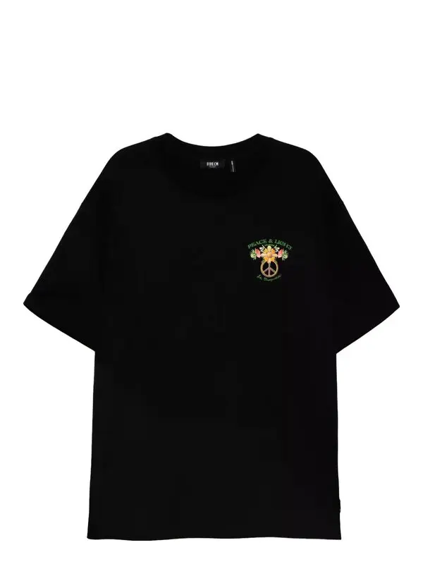 FIVE CM Graphic-print T-shirt - Black