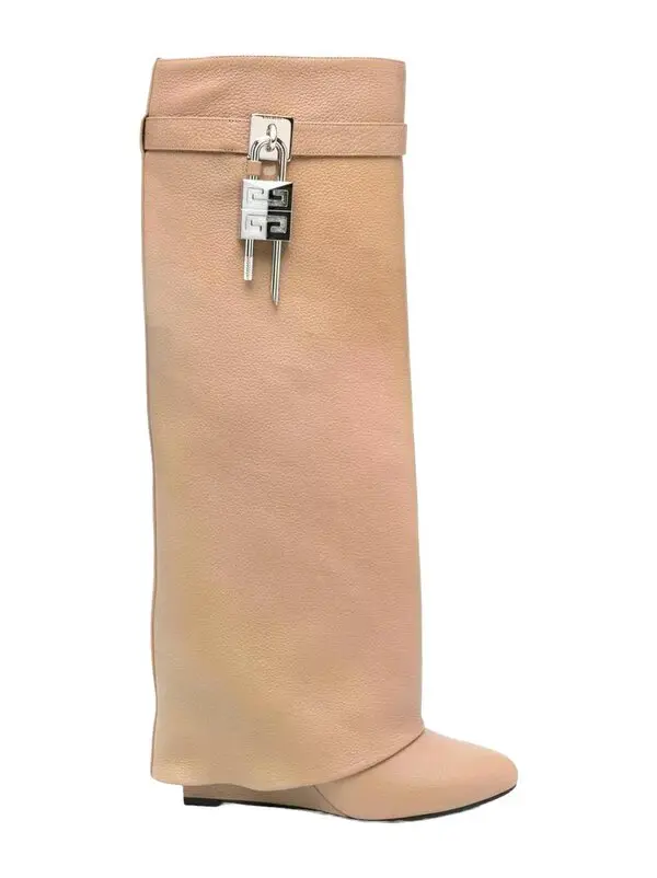 Givenchy 95mm Sharlock Boots - Neutrals