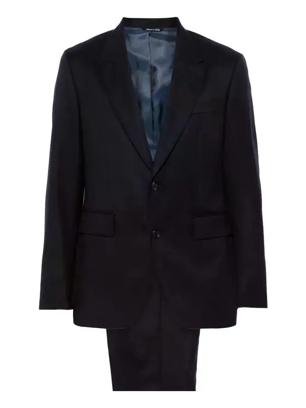 REVERES 1949 Virgin Wool Suit - Blue