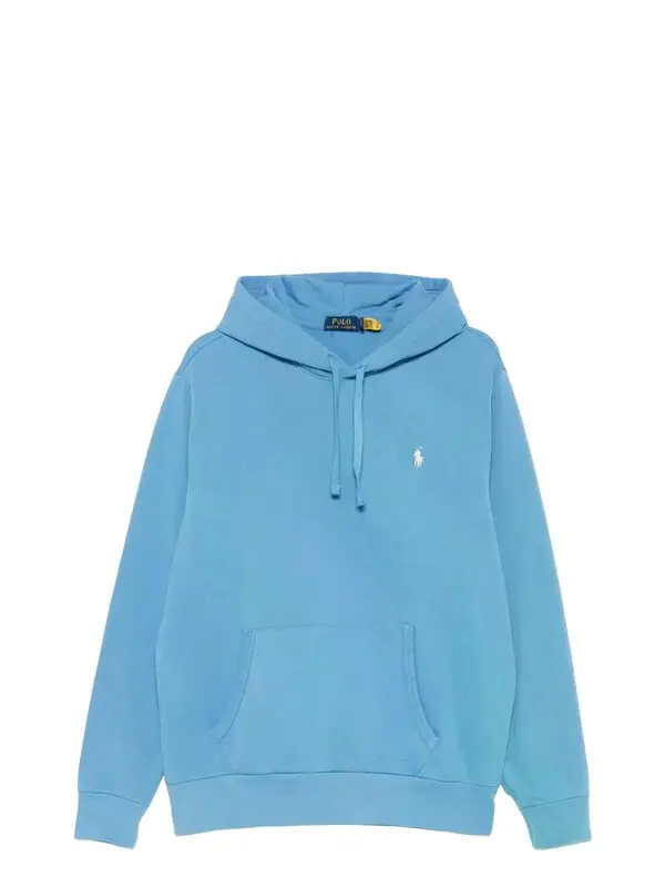 Polo Ralph Lauren Polo Pony-embroidered Hoodie - Blue