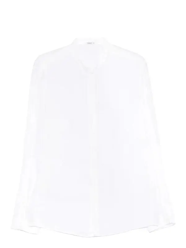 Transit Stand-up Collar Shirt - White