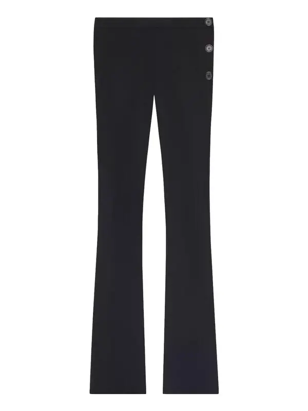COURREGES Oblique Tailored Trousers - Black