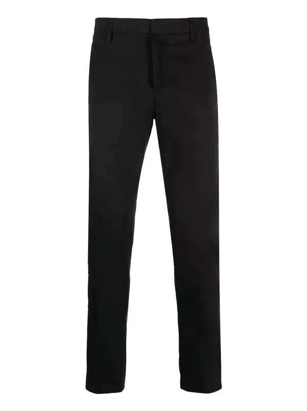 DONDUP Slim-cut Trousers - Black