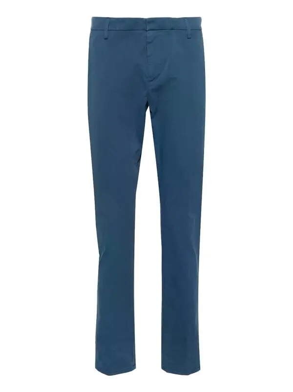 DONDUP Slim-leg Cotton Chinos - Blue