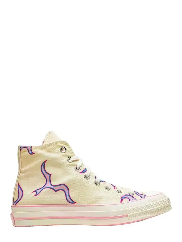 CONVERSE High-top Sneakers With Graphic Print - Neutrals