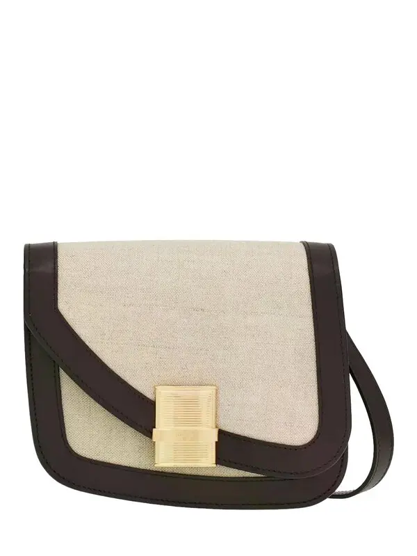 FERRAGAMO Fiamma Crossbody Bag - Neutrals