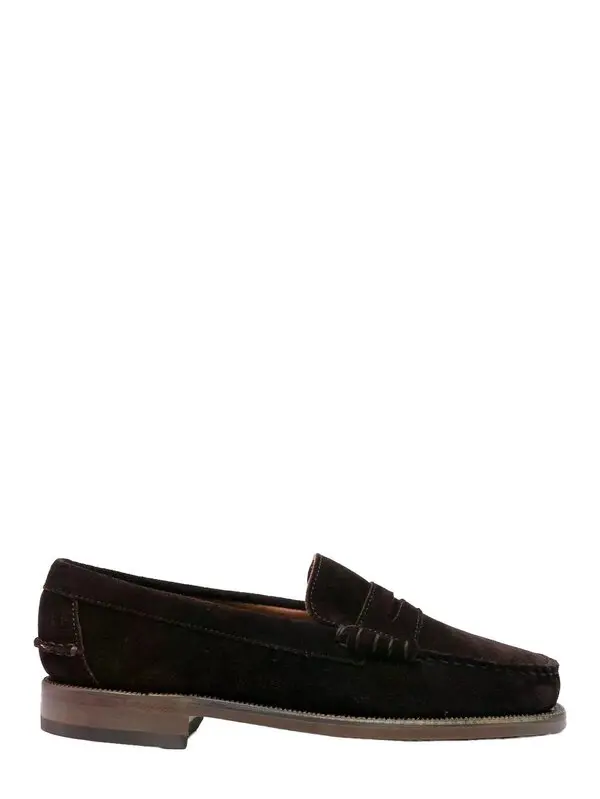 SEBAGO Round-toe Penny Loafers - Brown