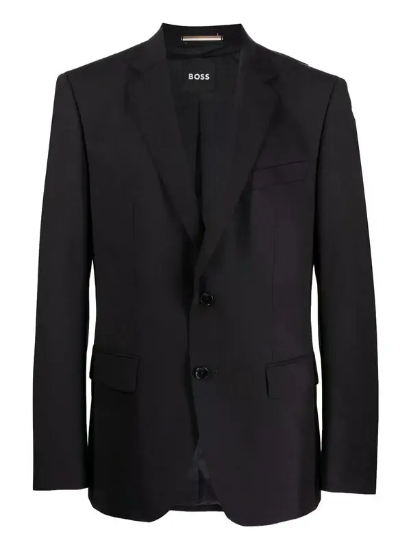 BOSS Single-breasted Blazer - Black