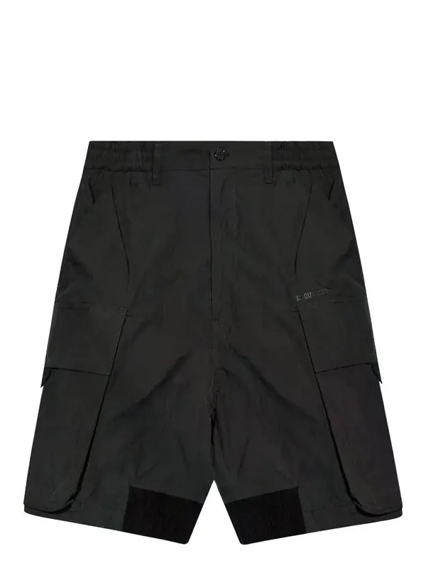 Dsquared2 Wide-leg Cargo Shorts - Black