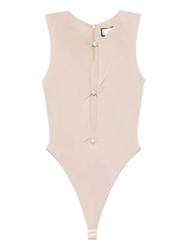 NISSA Rhinestone-embellished Body - Neutrals