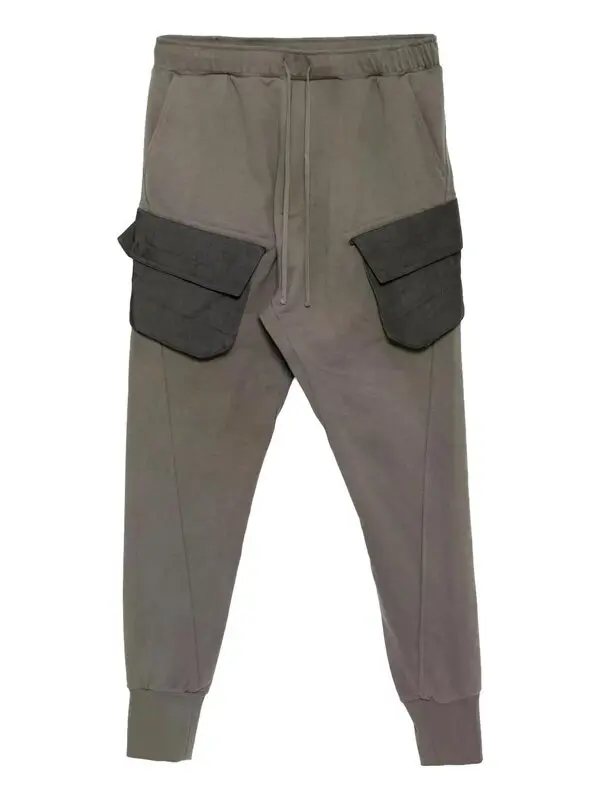 JULIUS Cotton Cargo Trousers - Grey