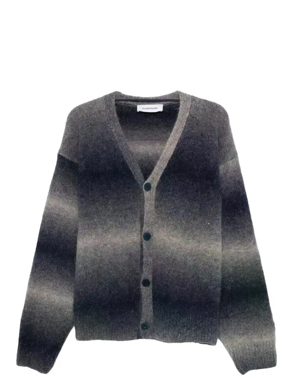 Études Studio Space-dye Cardigan - Blue