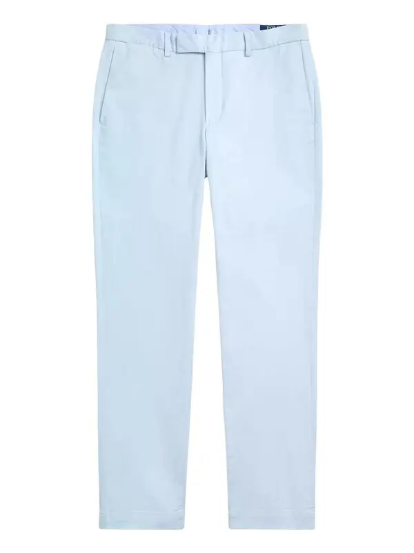 Polo Ralph Lauren Stretch Flat-front Chinos - Blue
