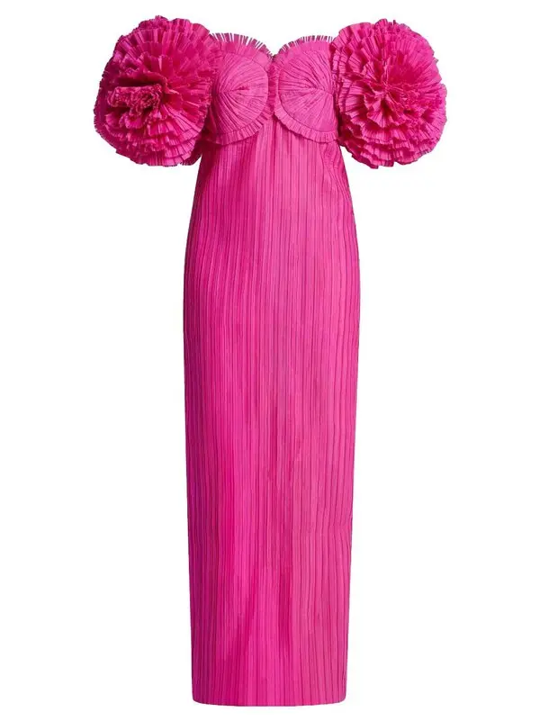 Aje Ruffle-detailing Dress - Pink