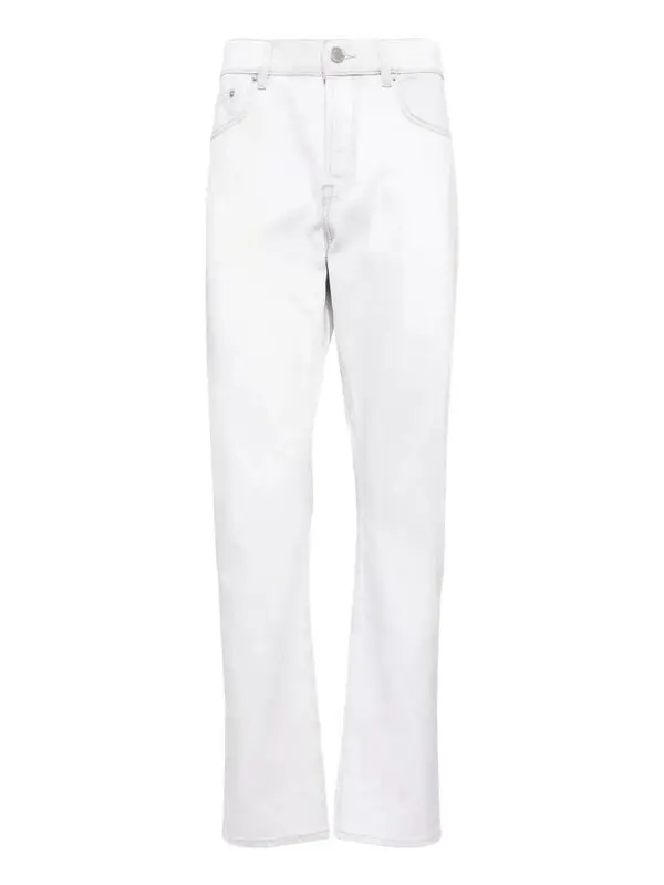 IRO PARIS Light-wash Straight-leg Jeans - Grey