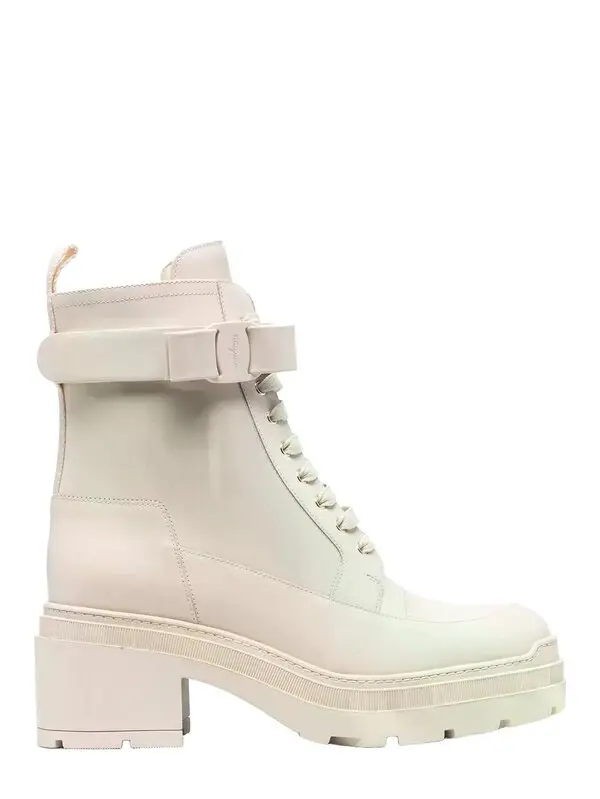FERRAGAMO Lober Ankle Boots - Neutrals