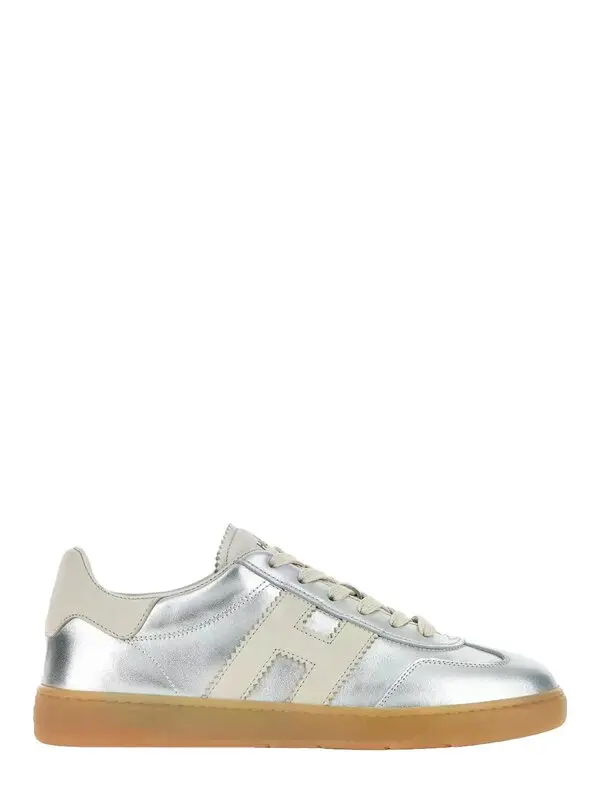 Hogan Low Top Sneakers - Silver