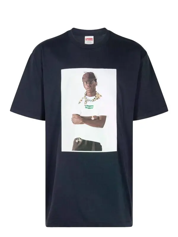 Supreme X Tyler The Creator Photograph-print T-shirt - Blue