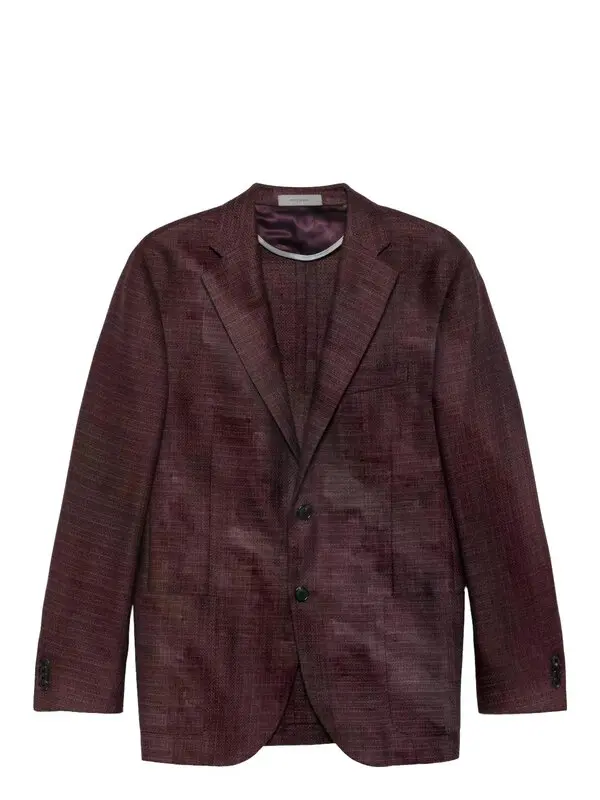 Corneliani Single-breasted Blazer - Red