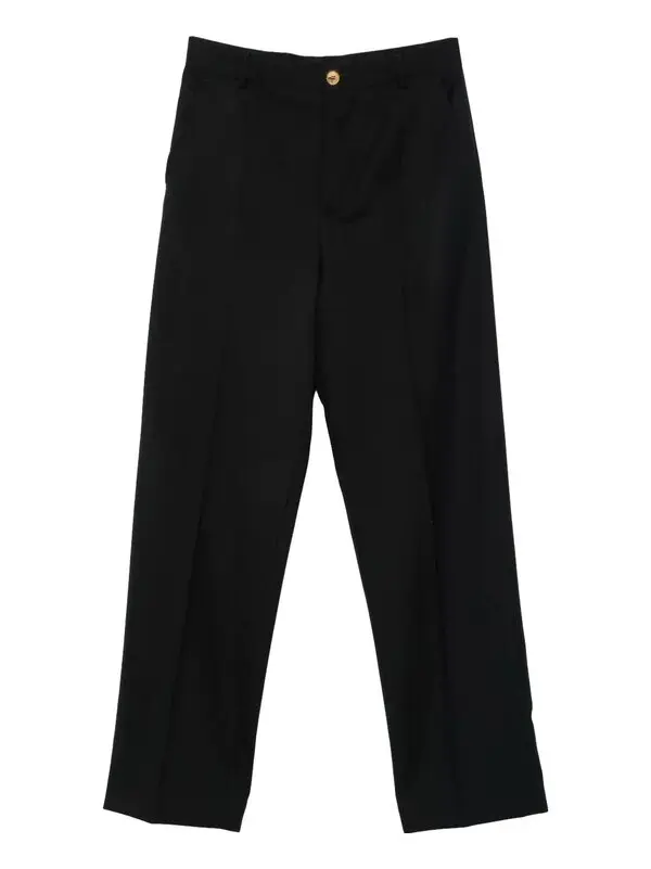 Moschino High-waist Tailored Trousers - Black