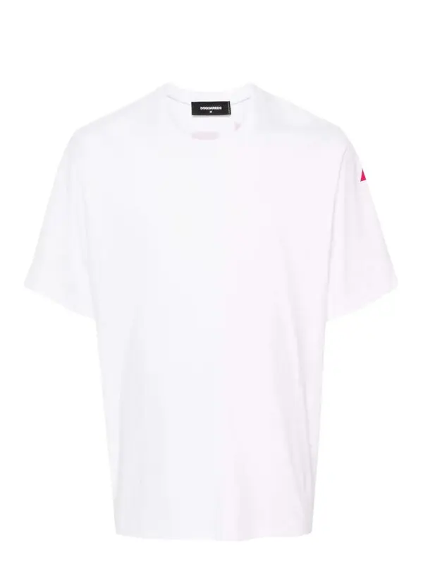 Dsquared2 Logo-print Cotton T-shirt - White