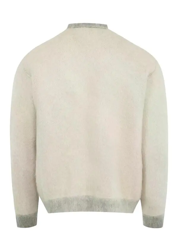 Off-White Dragon-intarsia Mohair Sweater - Neutrals