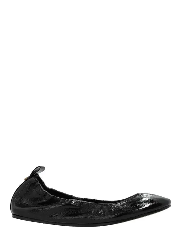 Isabel Marant Étoile Belna Leather Ballerina Shoes - Black