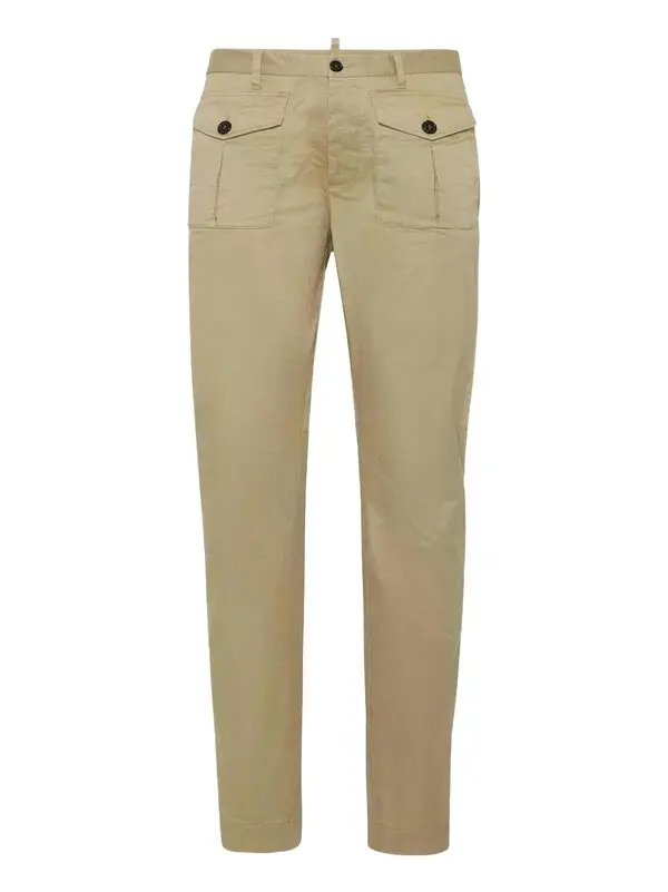 Dsquared2 Tapered Trousers - Neutrals