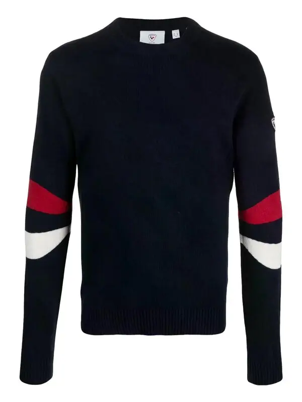 Rossignol Signature Logo-embroidered Sweater - Blue