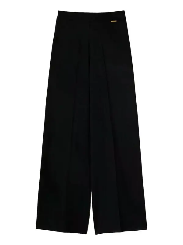 TWINSET Palazzo Trousers - Black