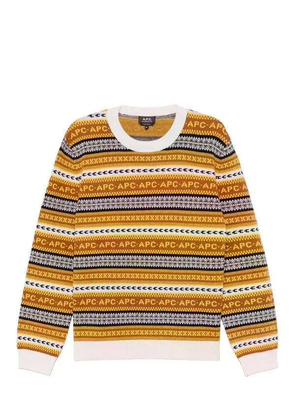 A.p.c. Malcolm Sweater - Brown