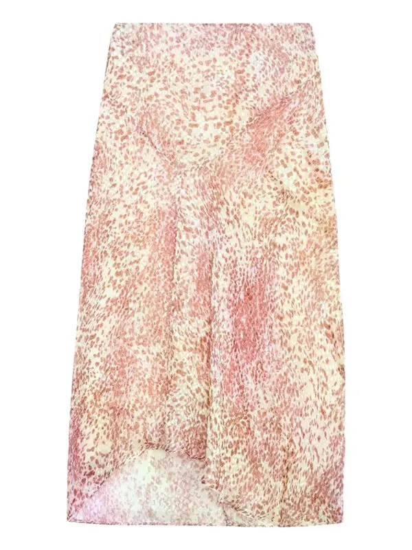 Isabel Marant Étoile Lisanne Midi Skirt - Red