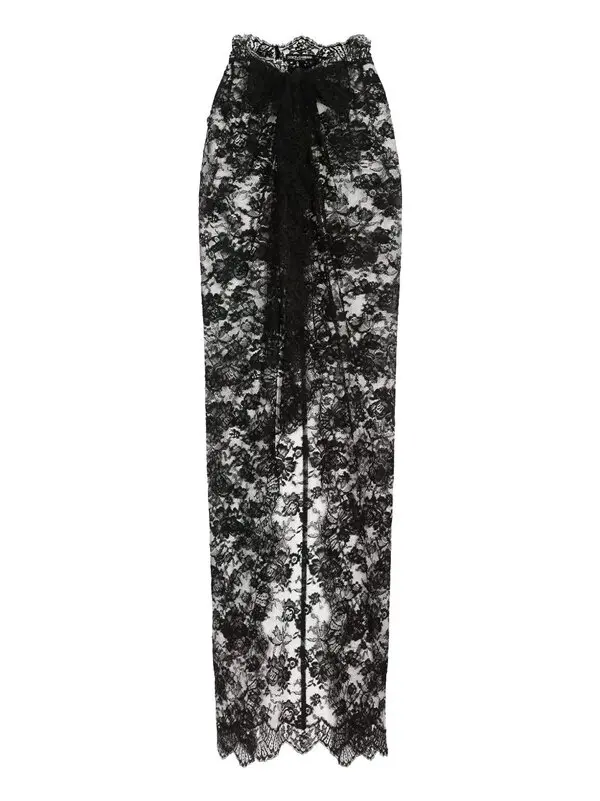 Dolce & Gabbana Lace Skirt - Black