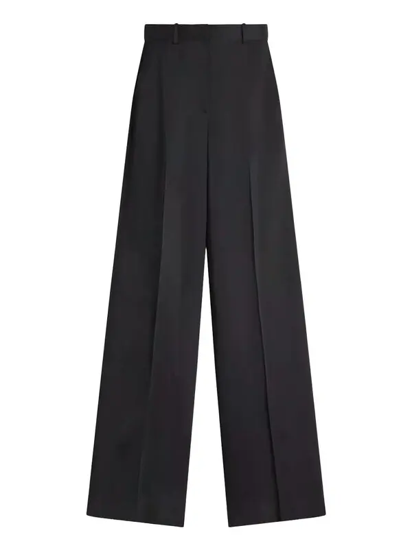 LANVIN Wide-leg Trousers - Black