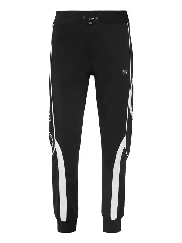 Philipp Plein Jersey Track Trousers - Black
