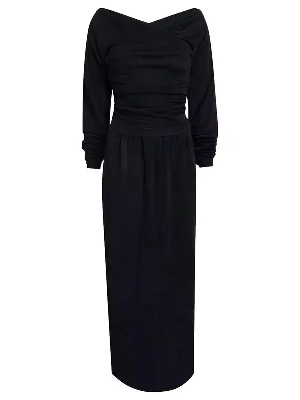Khaite The Fable Maxi Dress - Black
