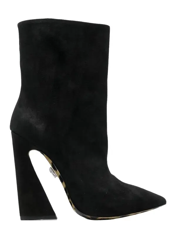 Philipp Plein Leopard-sole 130mm Ankle Boots - Black