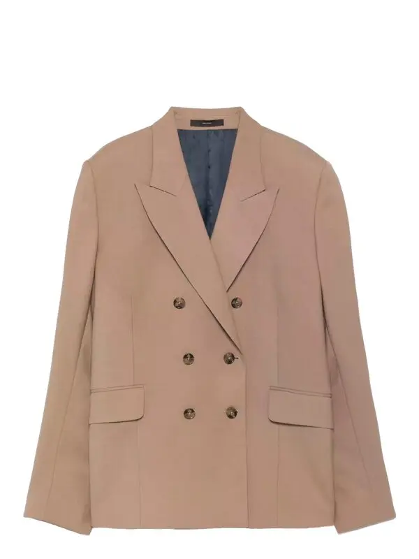 Paul Smith Double-breasted Blazer - Brown